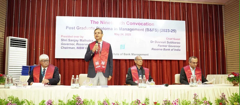 NIBM’s 19th Annual Convocation | PGDM (Banking & Financial Services) Batch of 2023–25