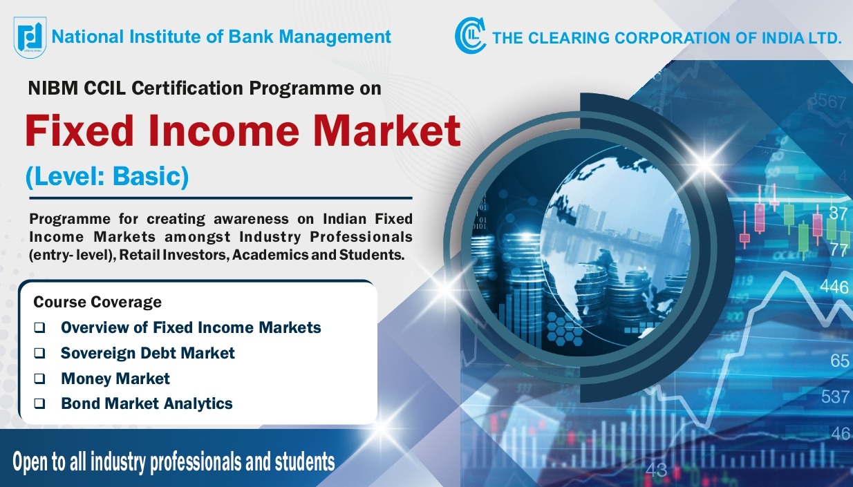 NIBM - CCIL Certification Programme On Fixed Income Market